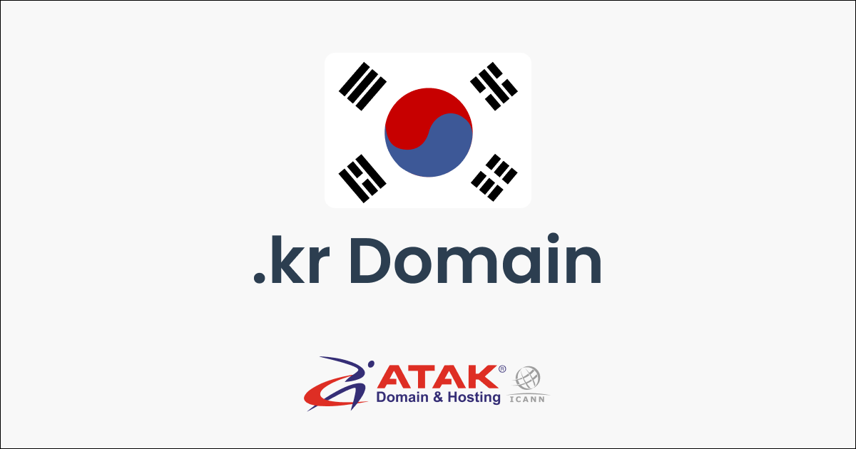 .kr Domain Registration - Search & Buy South Korea Domain Names | Atak ...