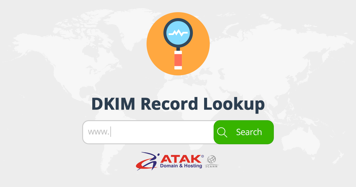 DKIM Record Checker Tool | Atak Domain